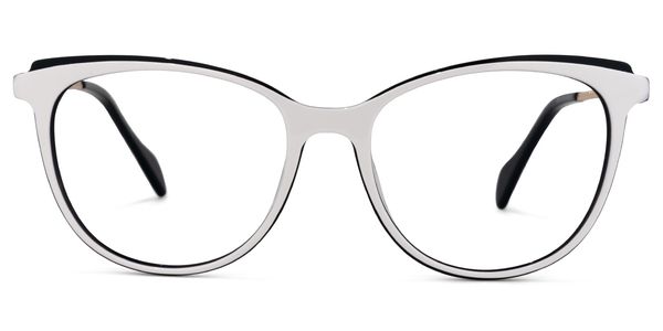 Biegl Weiß Runde Brille