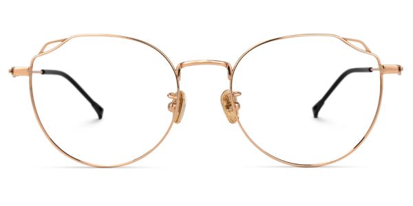 Archer Gold Rund Brille