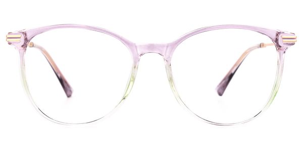 Tavi Rosa-Grün Kristall Rund Brille