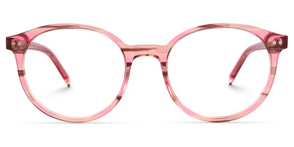 Baxter Rosa Rund Brille